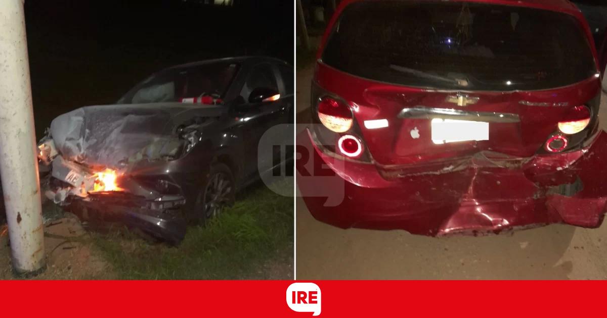 Dos autos chocaron en ruta 11 frente a INTA: Analizan el estado etílico ...