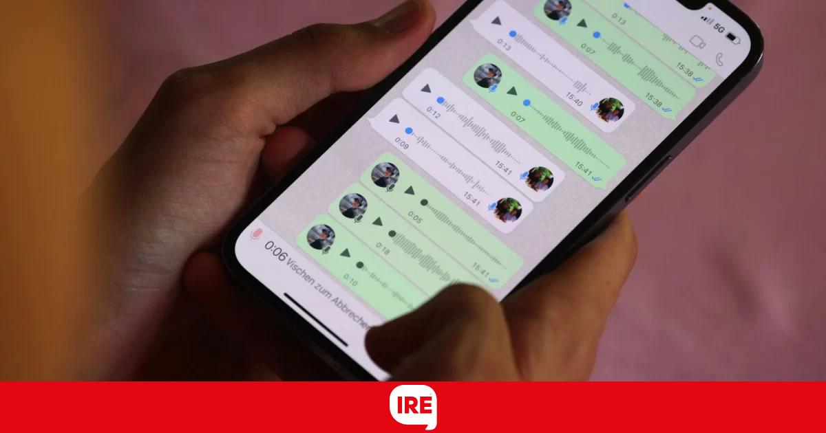WhatsApp habilitó la transcripción de mensajes de voz dentro de la app | IRE Somos Región