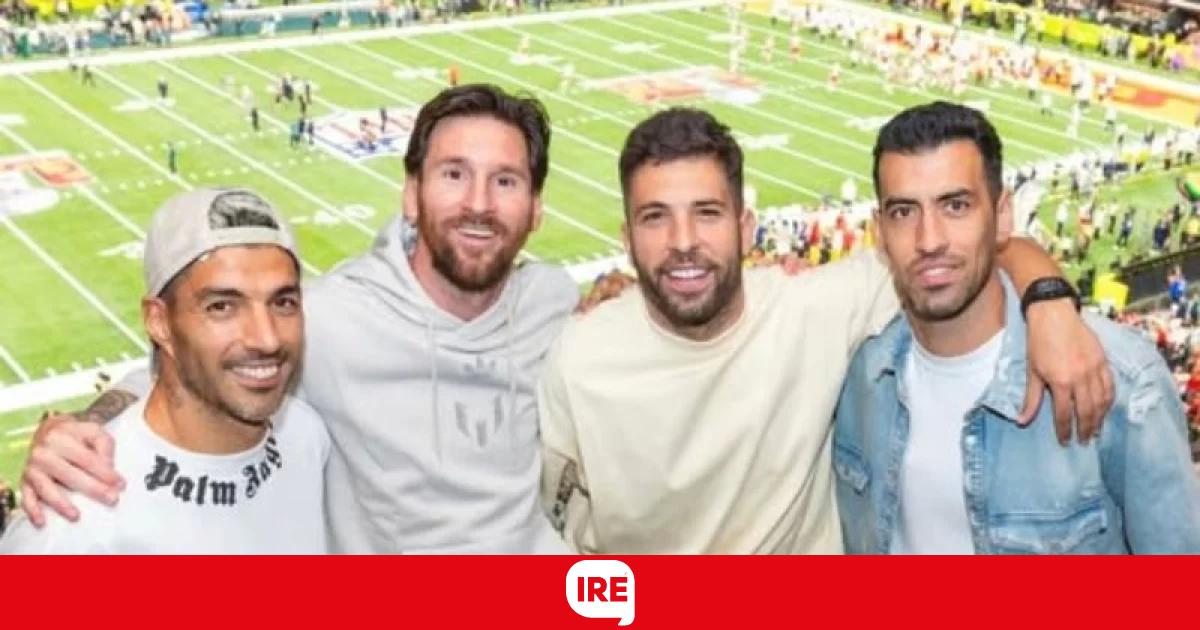 Messi disfrutó juntos a sus amigos del Super Bowl 2025 en Nueva Orleans ...