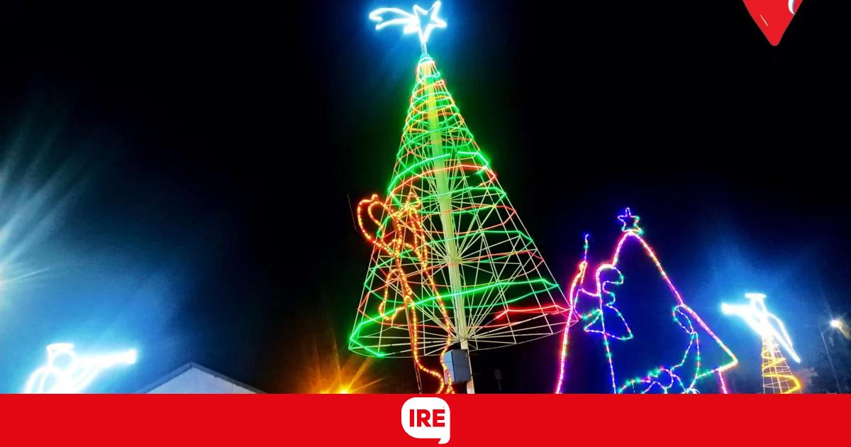 Maciel encendió el espíritu navideño e invita a decorar el pueblo con ...